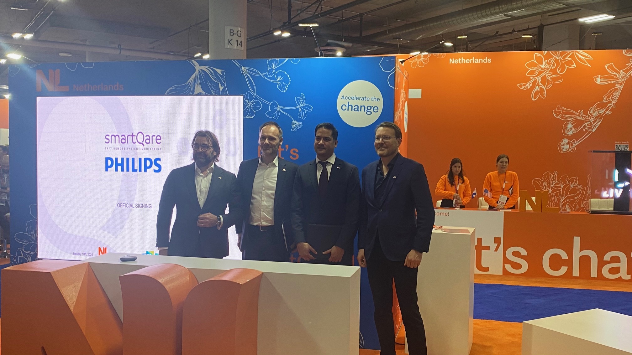 strategic partnership with Philips